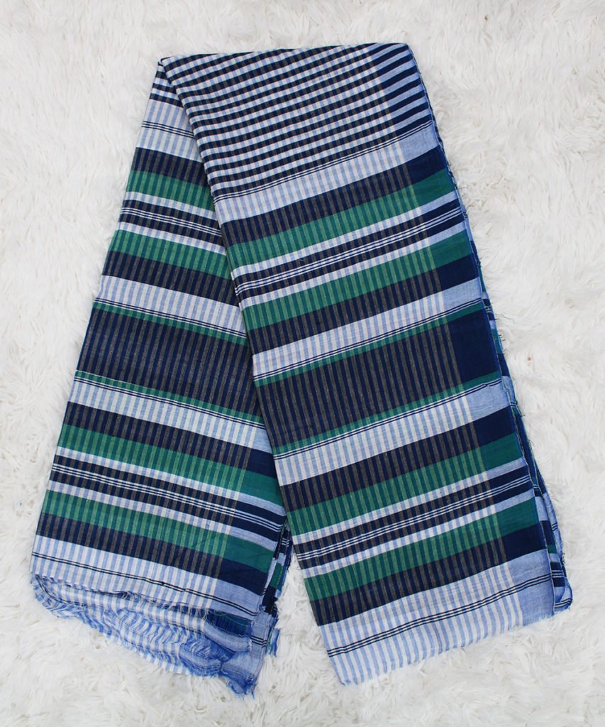 Bangladeshi Gamcha - Thin Bath Towel - (24x56) - NBG1007 - Nazon Brand